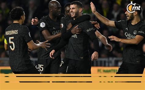 Resumen Del Partido Nantes Vs Psg 0 2 Goles