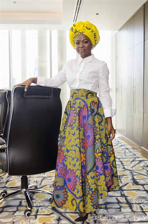 This Chitenge Round Flared Skirt Is A Kasslitas Designs Facebook