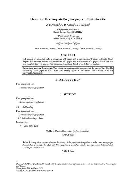 Ieee Template Report Pdf Paragraph Drawing