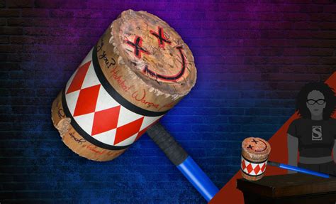 Harley Quinn Mallet Replica Sideshow Collectibles
