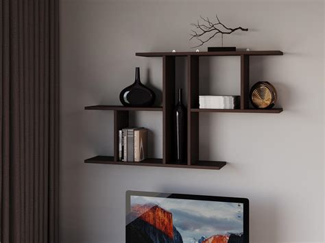 ᐉ Полиця навісна Moreli FТ 8 1048х600х180 мм Венге темний Ft 8 Wen