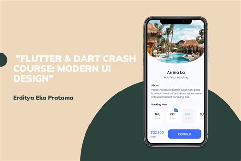 Flutter And Dart Crash Course Modern Ui Design Buildwithangga