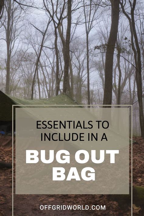 Bug Out Bag Essentials What To Pack For Emergencies In Bug Out Bag Bug Out Bag