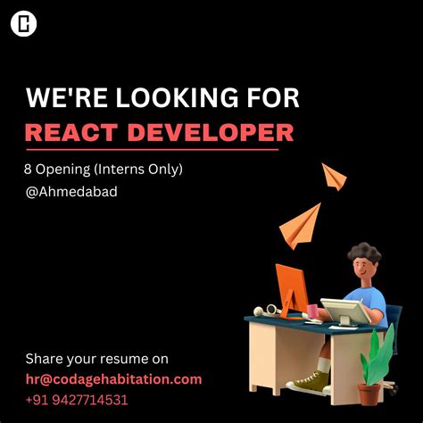 Jinal Prajapati On Linkedin Codagehabitation Reactjs Internshipopportunity Ahmedabad 37