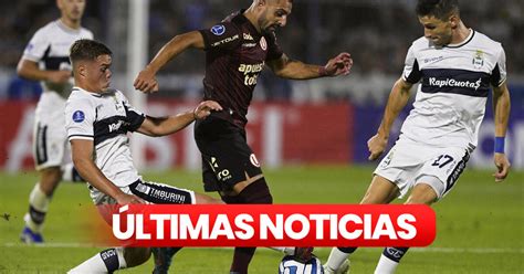 Universitario Vs Gimnasia últimas Noticias Por Copa Sudamericana
