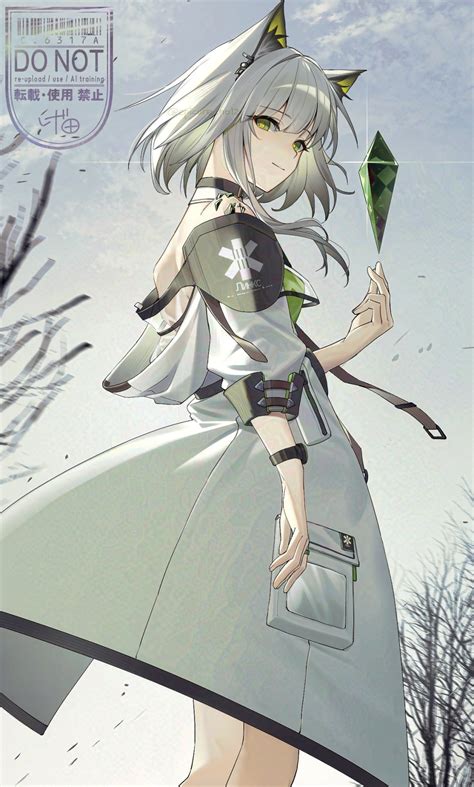 Geta Epicure No12 Kaltsit Arknights Arknights Commentary Request Highres 1girl Animal