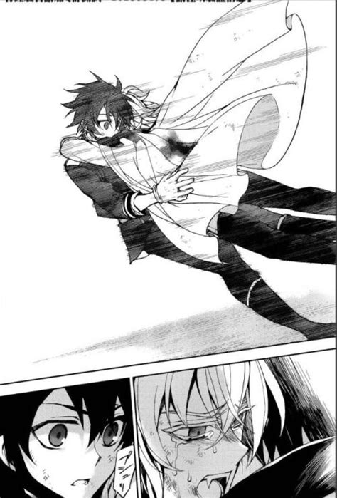 Mika Bites Yuu Manga Anime Anime Art Mikaela Hyakuya Seraph Of The