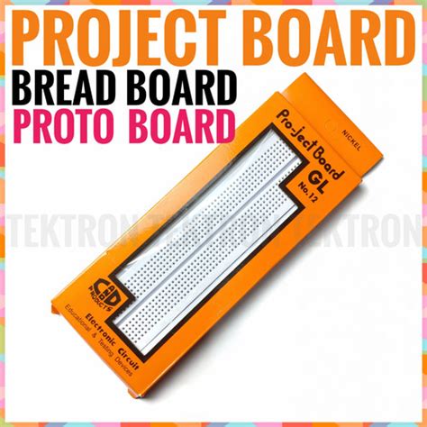 Jual Project Board Papan Percobaan Rangkaian Elektronika Bread Proto