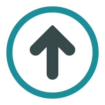 Soft Blue Rounded Raster Icon Of An Upwards Trend Raster Growth PNG