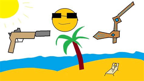 🏝️beach One Shot🌞gun Game🌊 1821 0365 7845 من ابتكار Kamyker Fortnite