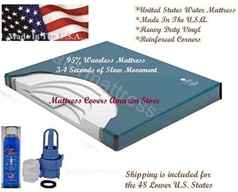 Queen 95 Waveless Waterbed Mattress For Hardside Water Beds