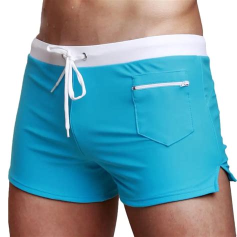 Snowshine3 Ylw Sexy Swimsuit Swimming Trunks Briefs Beach Shorts Mens
