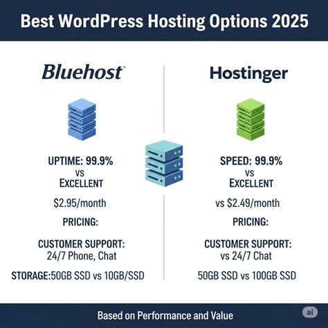 Bluehost Vs Hostinger Which Is The Best Hosting For Wordpress Blogs In 2025 Zakimblog