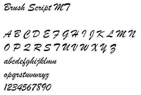 Your Text In Brush Script Mt Font Up To 20 Characters Etsy