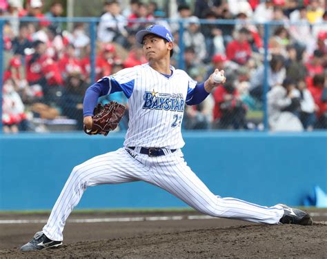 5回から2番手で登板した今永（撮影・奥 調） スポニチ Sponichi Annex 野球
