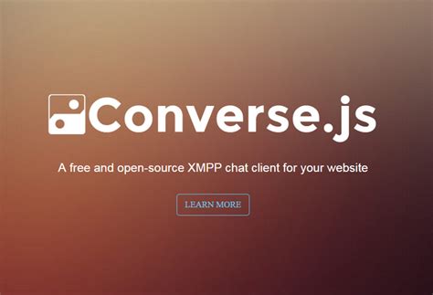 converse js a free and open source xmpp chat client web resources