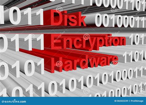 Disk Encryption Software Stock Illustration Illustration Of Code 86502239