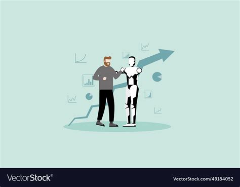 advantages of artificial intelligence user vector image
