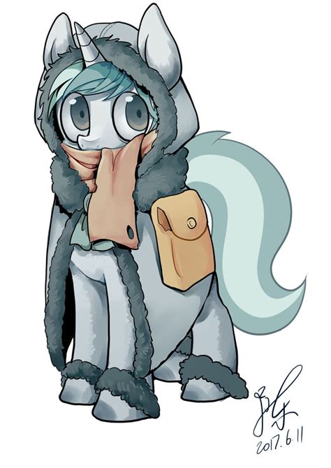 2868695 Safe Artist Yunlongchen Oc Oc Only Pony Unicorn Bag