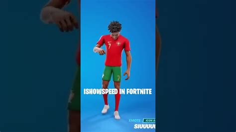 Ishowspeed Fortnite Skin Emotes Shorts Fortnite Ishowspeed Youtube