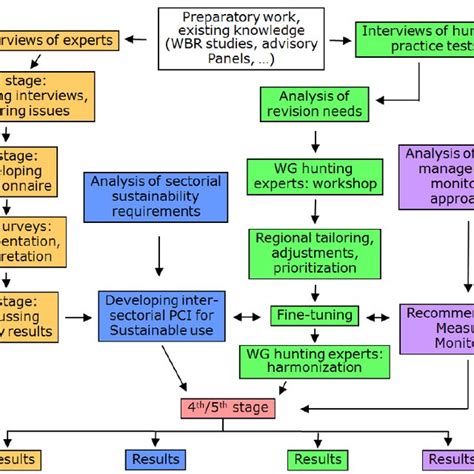 Schematised Workflow And Interplay Of Working Steps Download Scientific Diagram