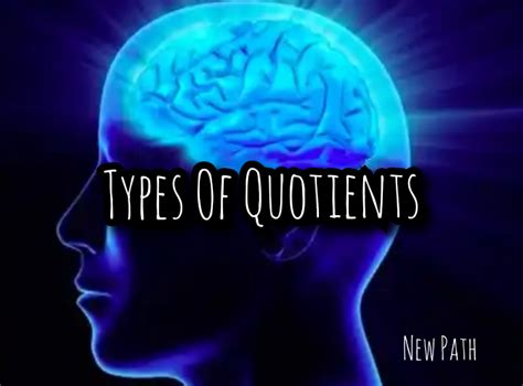 The New Path Types Of Quotients I Q E Q S Q And A Q