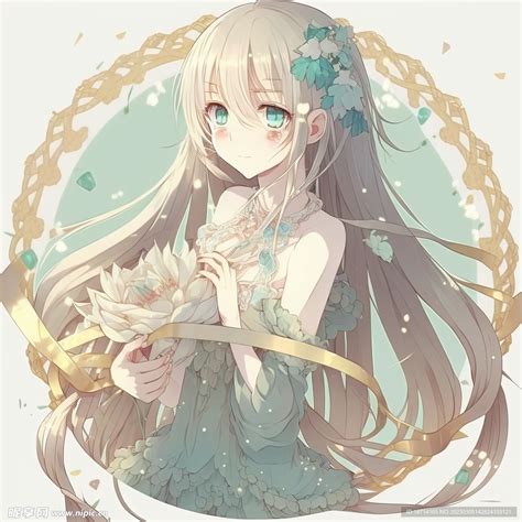 二次元美少女头像设计图动漫人物动漫动画设计图库昵图网