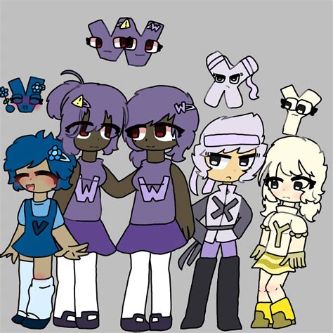 Alphabet Lore Humanized Verse Part 8 By Alvinathank1ngeroffc On
