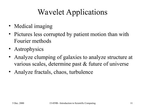 Waveletstransofrmapplicationsintroppt