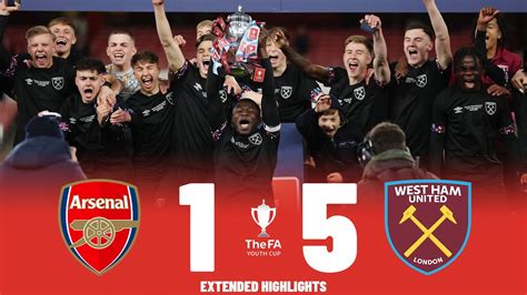 Arsenal Vs West Ham United Highlights U Fa Youth Cup Final