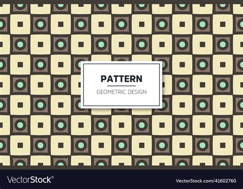 Geometric Simple Seamless Pattern With Colorful Vector Image