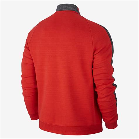 Nike Manchester United N98 Tech Track Jacket Diablo Red Black
