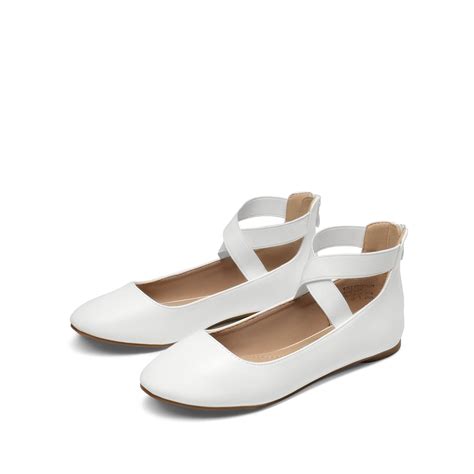 Burudani Mary Jane Shoes For Women Ladies Ballet Flats With Elastic