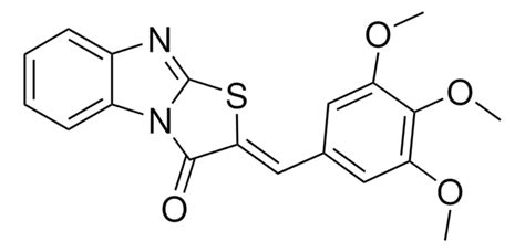 2 3 4 5 TRIMETHOXYBENZYLIDENE 1 3 THIAZOLO 3 2 A BENZIMIDAZOL 3 2H