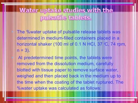Pulsatile Drug Delivery System