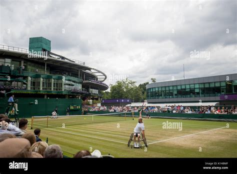 Wheelchair Tennis Player Gordon Reid And Stefan Olsson At The Gentlemen