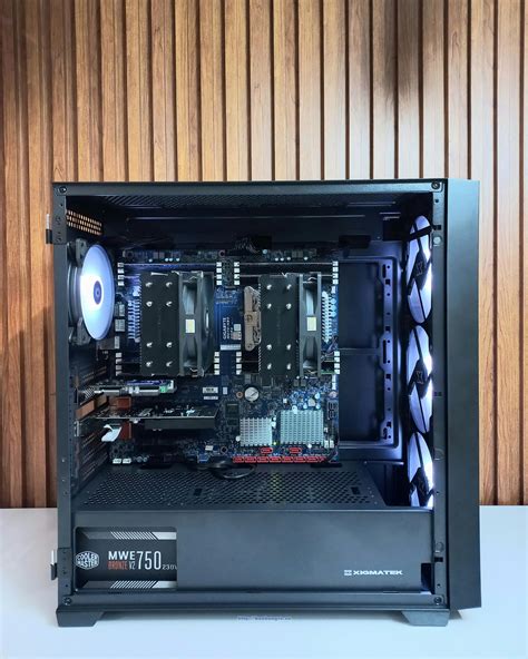 Server Dual Xeon E5 2682 V4 32 Core 64 Threads Main Gigabyte Md70 Hb0 Ram 64gb Ssd