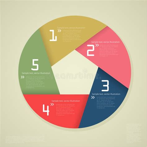 Vector Abstract 3d Pyramid Type Infographics Stock Vector