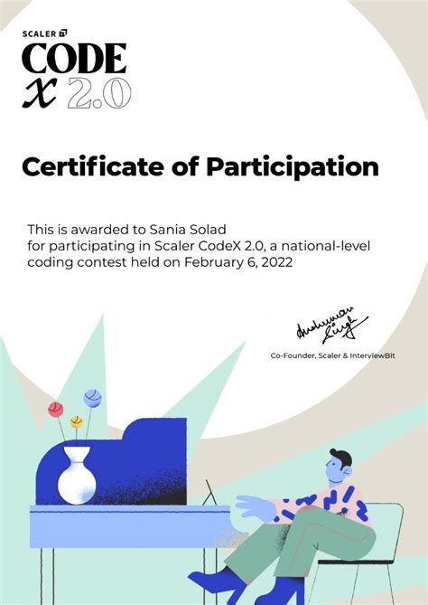 Coding Scaler Sania Solad