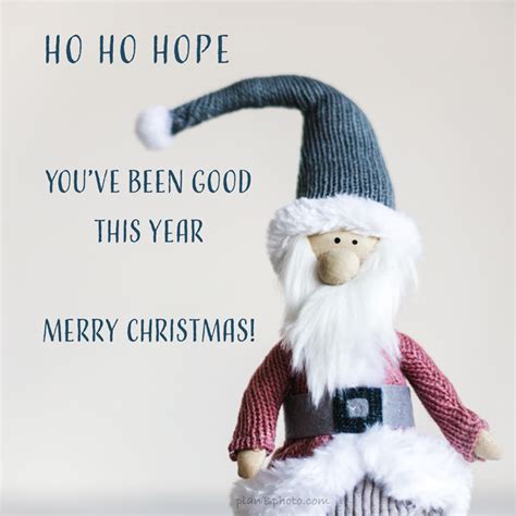 Naughty Or Nice Christmas Card Hope You Ve Been Good This Year