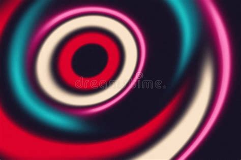 Abstract Colors Swirl Pattern Psychedelic Retro Vibrant Illustration