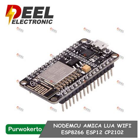 Promo Nodemcu Amica Lua Wifi Esp8266 Esp12 Cp2102 Internet Of Things