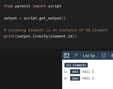 create interactive revit reports with pyrevit linkify