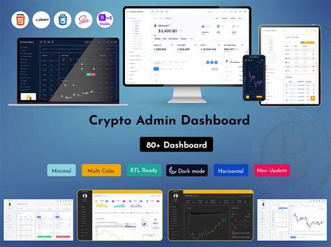 Cryptocurrency Dashboard Admin Template Crypto Dashboard