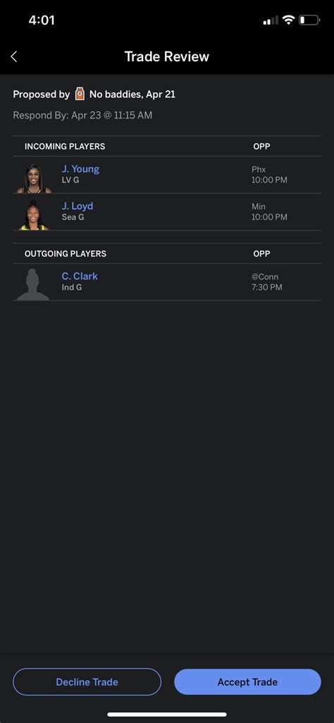 Should I Accept Rfantasywnba