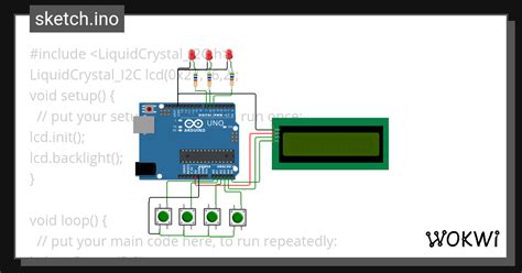 Alphanumeric Lcd Job 1 Wokwi Esp32 Stm32 Arduino Simulator