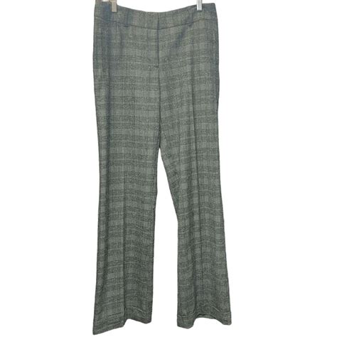 Lel Long Elegant Legs Womens Gray Plaid Dress Depop