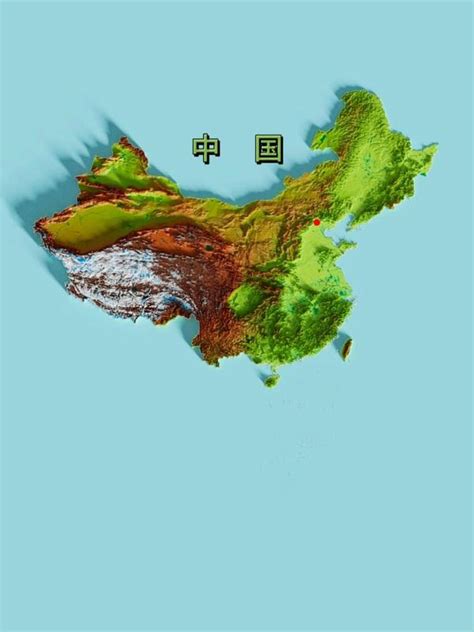 中国各省地形图（六） 知乎