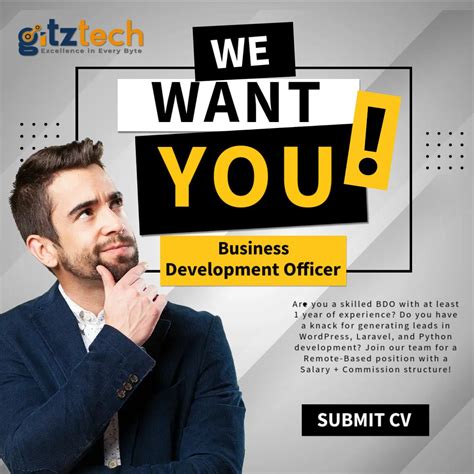 Gitztech On Linkedin Hiring Bdo Businessdevelopment Remotejobs Sales Leadgeneration