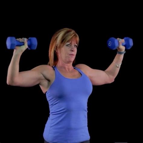 Standing Chest Fly With Dumbbells